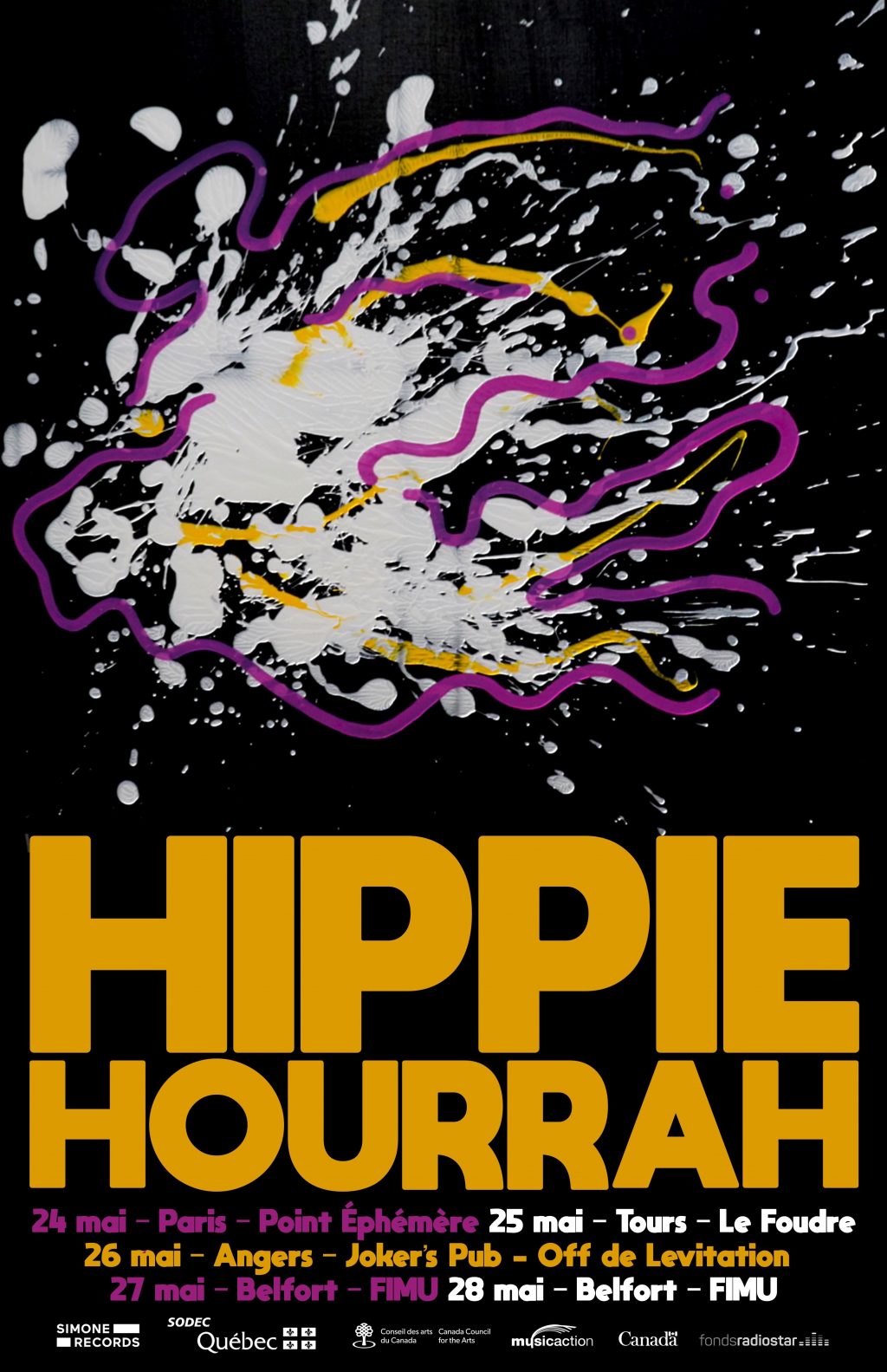 Hippie Hourrah x Jacques Hurtubise – Exposition individuelle ...