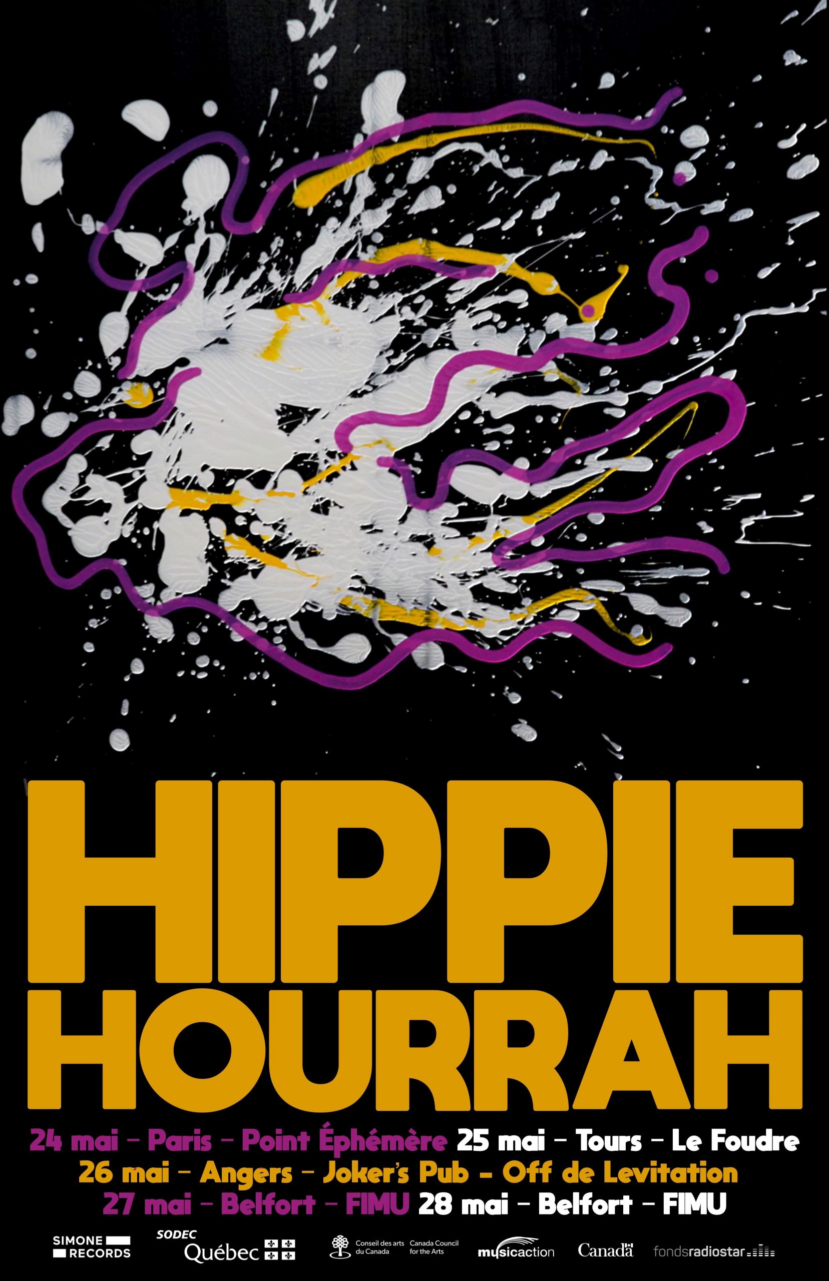 Hippie Hourrah x Jacques Hurtubise – Exposition individuelle ...